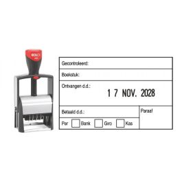 COLOP Classic 2660/S3 – Datumstempel mit Text - Gärdtner & Co.